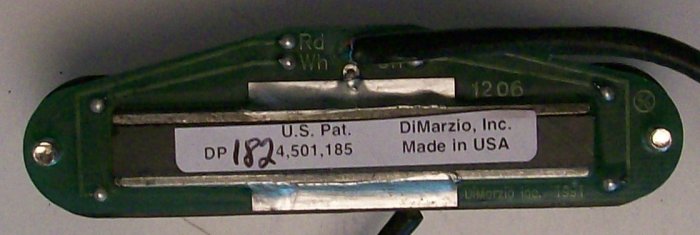 DiMarzio Fast Track 2 DP182 double rail humbucker pick-up in single ...
