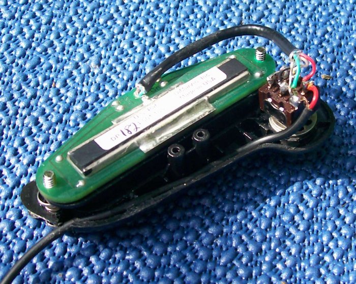 DiMarzio Fast Track 2 DP182 double rail humbucker pick-up in single ...